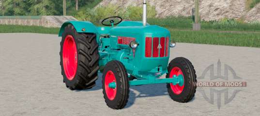 Hanomag Brillant 600〡3 exhaust variants for Farming Simulator 2017