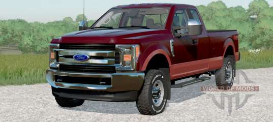 Ford F-250 Super Duty XL FX4 Super Cab 2017 for Farming Simulator 2017