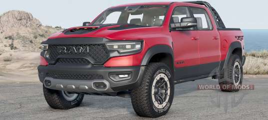 Ram 1500 Crew Cab TRX (DT) 2021 for BeamNG Drive