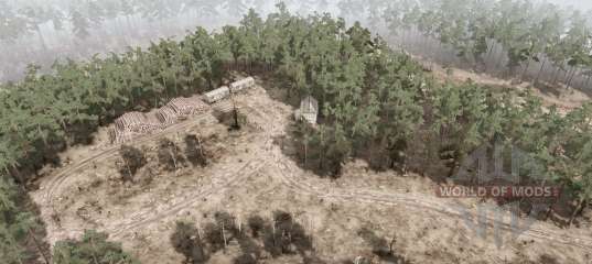 Pine tree for MudRunner