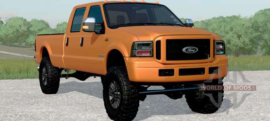 Ford F-250 Super Duty King Ranch Crew Cab 2004 for Farming Simulator 2017