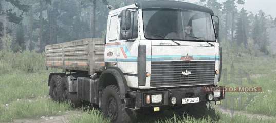 MAZ-6317 6x6 for MudRunner