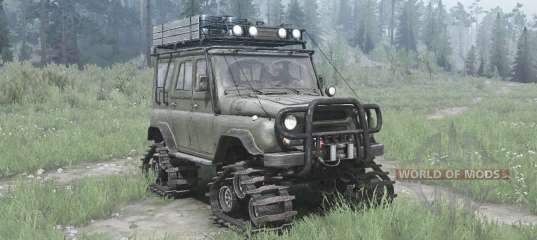 UAZ-3151 tracked for MudRunner