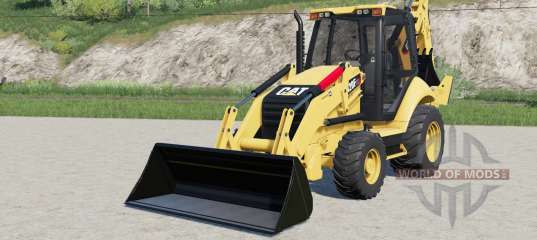 Caterpillar 420F IT〡backhoe loader for Farming Simulator 2017