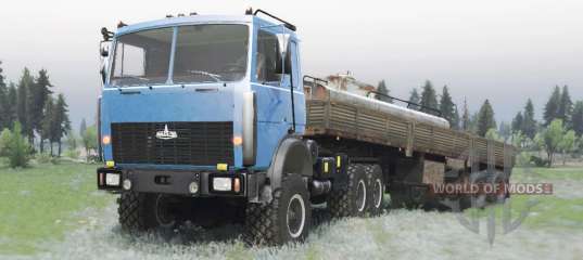 MAZ-6425 for Spin Tires