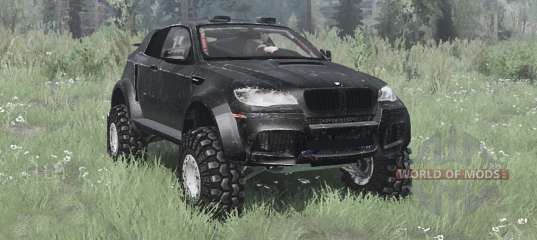 BMW X6 M Off-Road (Е71) 2009 for MudRunner