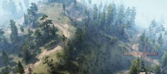 Mountain trails for MudRunner