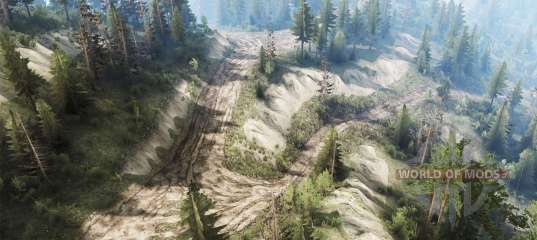 Map Kitezh for MudRunner