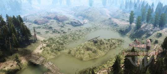 Marsh trails for MudRunner