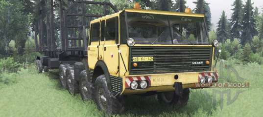 Tatra T813 8x8 1967 for Spin Tires
