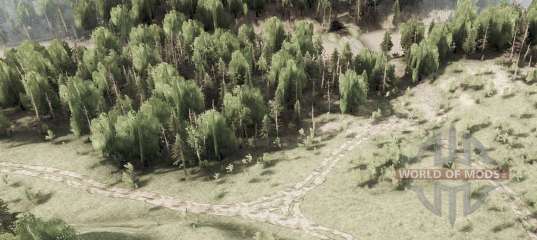 Map Alabirde for MudRunner