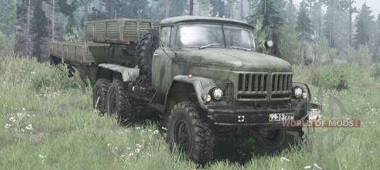 ZiL-137 road train for MudRunner