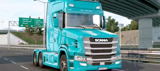 Scania S730T V8 6x4 Tractor Truck for Euro Truck Simulator 2