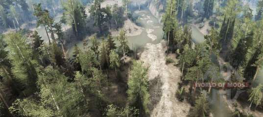 Map Marshland for MudRunner