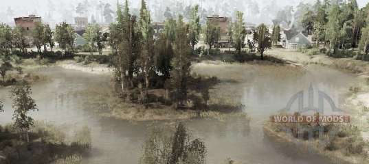 Map Water for MudRunner