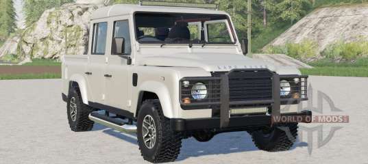 Land Rover Defender 110 4x4 Double Cab Pickup for Farming Simulator 2017