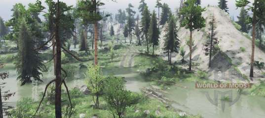 Map Primorye for Spin Tires