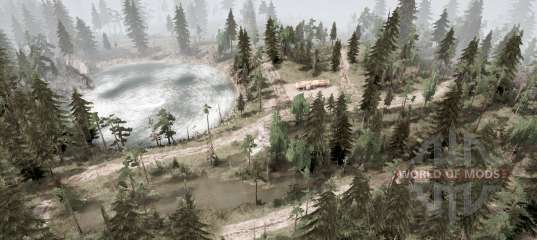 Map whirlpool for MudRunner