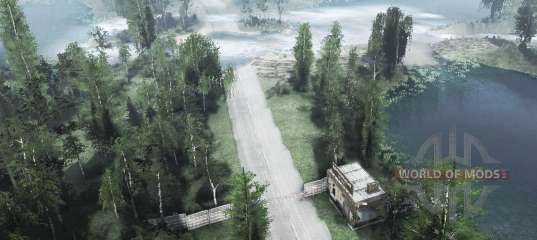 Map Lake for MudRunner