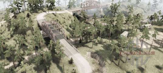 Pine Forest for MudRunner