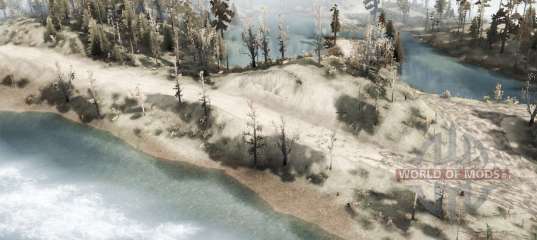 Map Waterfall for MudRunner