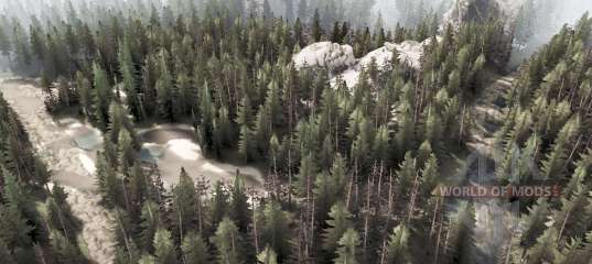 Simple map for MudRunner