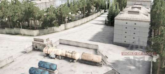 Map Townlet for MudRunner