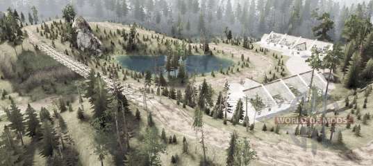 Map Pantsirovka for MudRunner