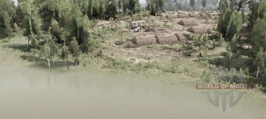 Three Woodcutter for MudRunner