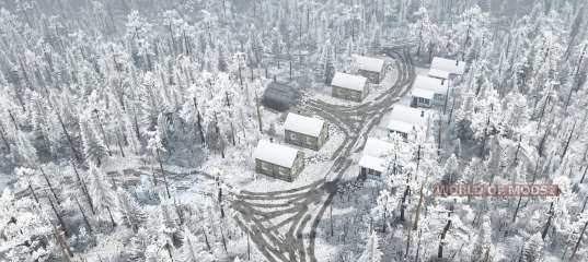 Forest Game 3: Winter time for MudRunner