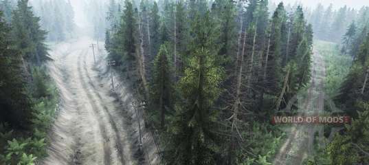 Pine Forest 2 for MudRunner