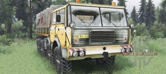 Tatra T813 8x8 1967 for Spin Tires