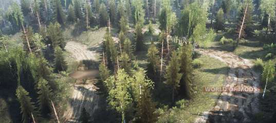 Infernal Forest for MudRunner