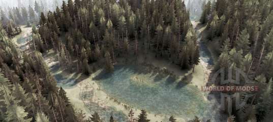 Simple map for MudRunner