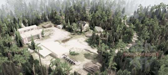 Treeless strip for MudRunner