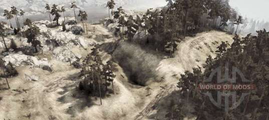 Map Waterfall for MudRunner