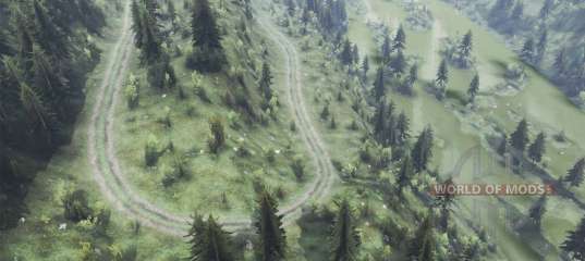 Map Ruditsa for Spin Tires