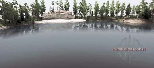 Map Lake for MudRunner