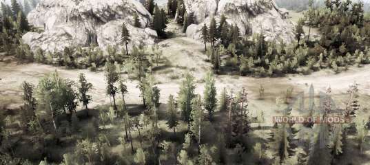 Map Valley for MudRunner