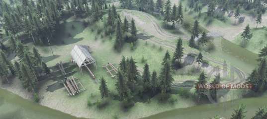 Map River for Spin Tires