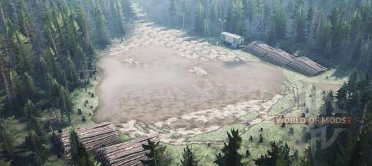 Pine Forest 2 for MudRunner