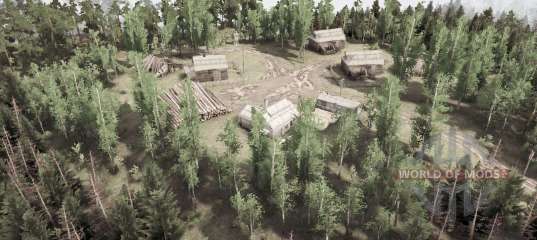 Map Wilderness for MudRunner