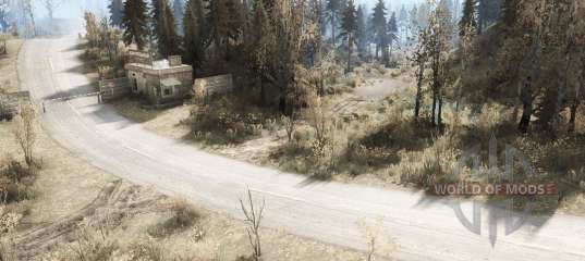 Map Cross for MudRunner