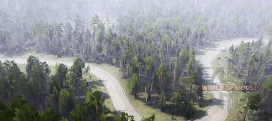 West Coast Rain Forest for MudRunner