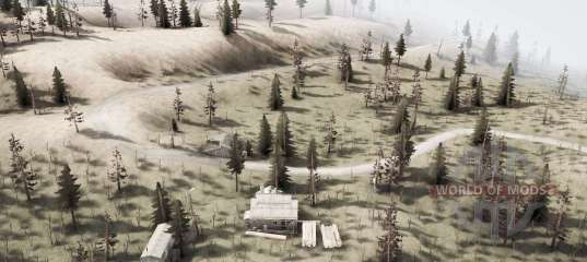 Map Serpentine for MudRunner