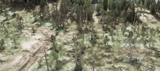 Map Volcano for MudRunner