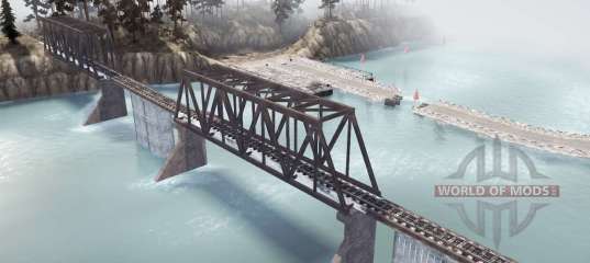 Transport company LesProm for MudRunner