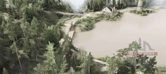 Map Auzy for MudRunner