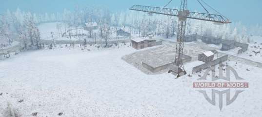 Winter at Kuzmich for MudRunner