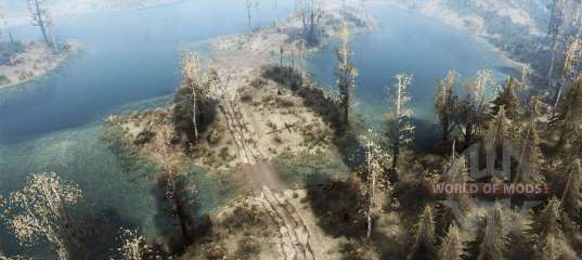 Map Cross for MudRunner